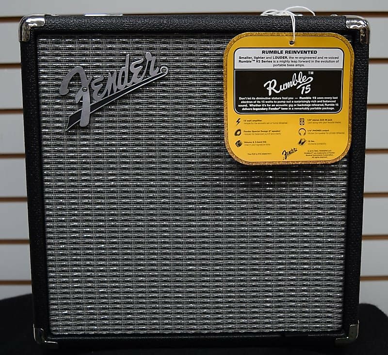 Fender Rumble 15 Bass Combo Amp | Reverb