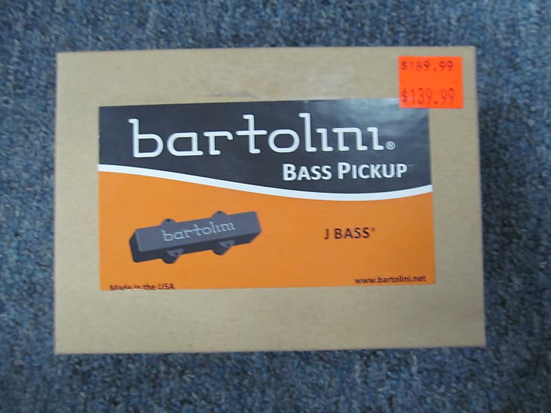 Bartolini 5-String Bass Neck & Bridge Pickup Set J Bass 59J1 | Reverb