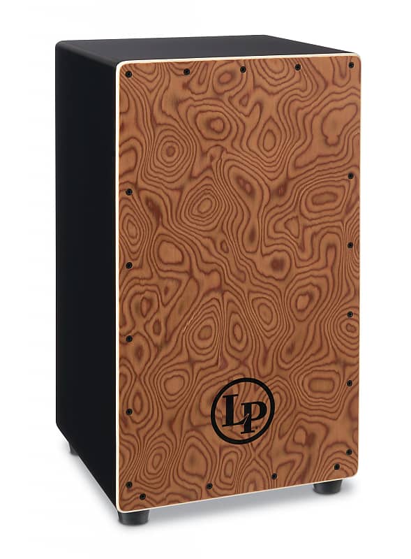Latin Percussion LP Cajon LP1428NYFC-K With Cerise Tapa And | Reverb