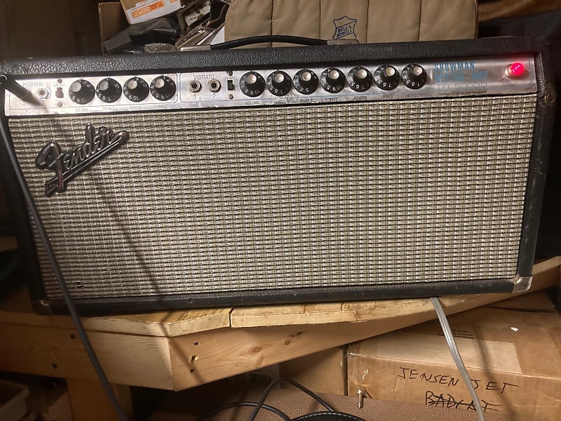 Fender (Dual) Showman Reverb Amp TFL 5000D 1968 - w/Speakers | Reverb