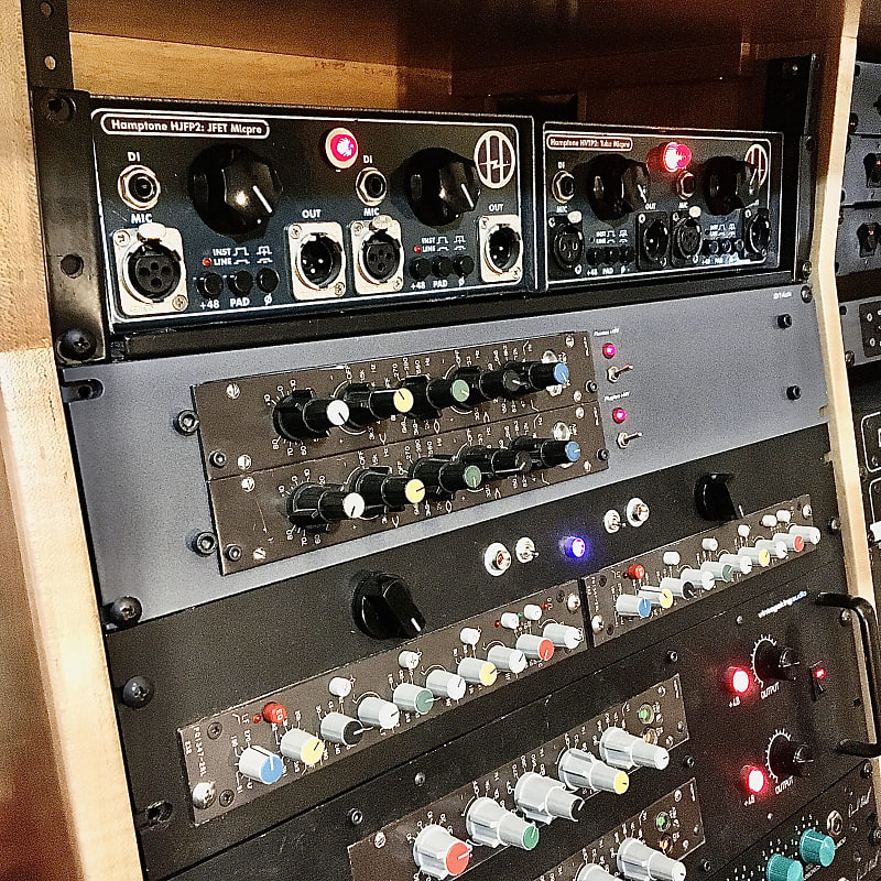 Audix 33102 racked micpre eq modules original vintage | Reverb UK