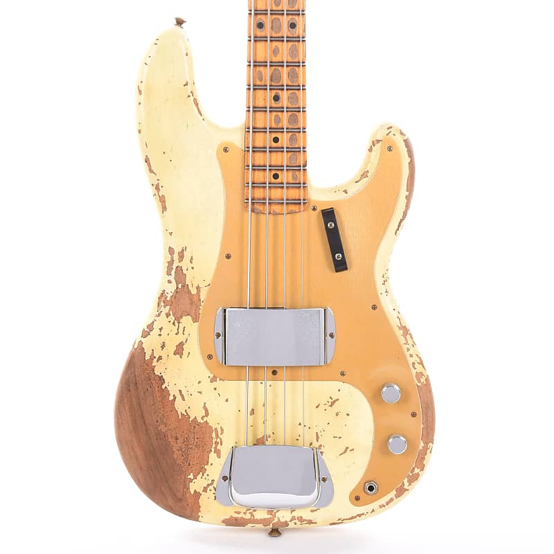 Fender Custom Shop 1958 Precision Bass Heavy Relic Vintage | Reverb