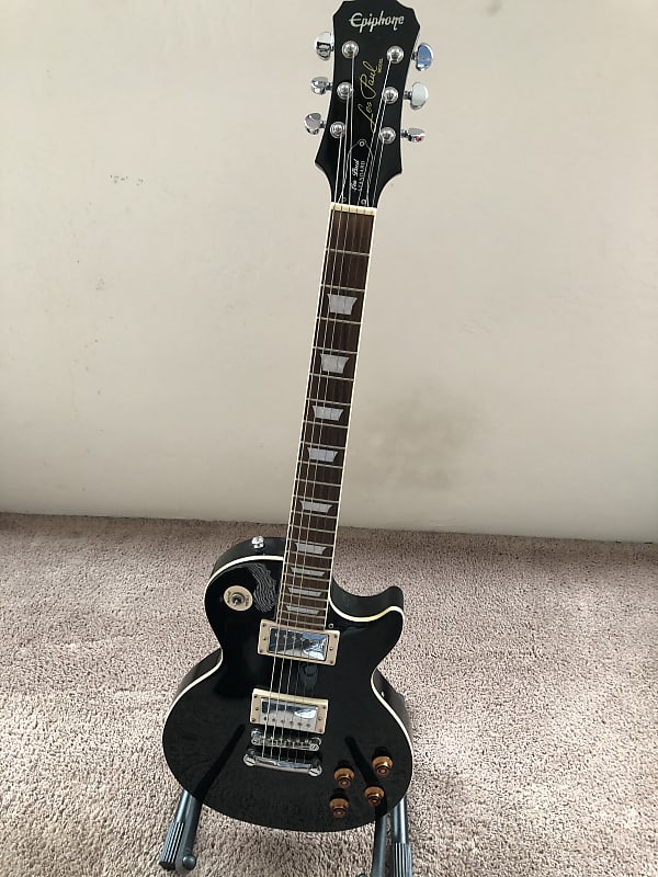 Epiphone Standard Black | Reverb