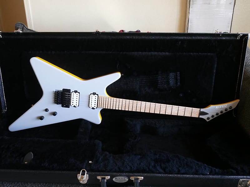 Kiesel V220 80s Era Reissue 2018 Primer Gary & Mclaren Yellow | Reverb