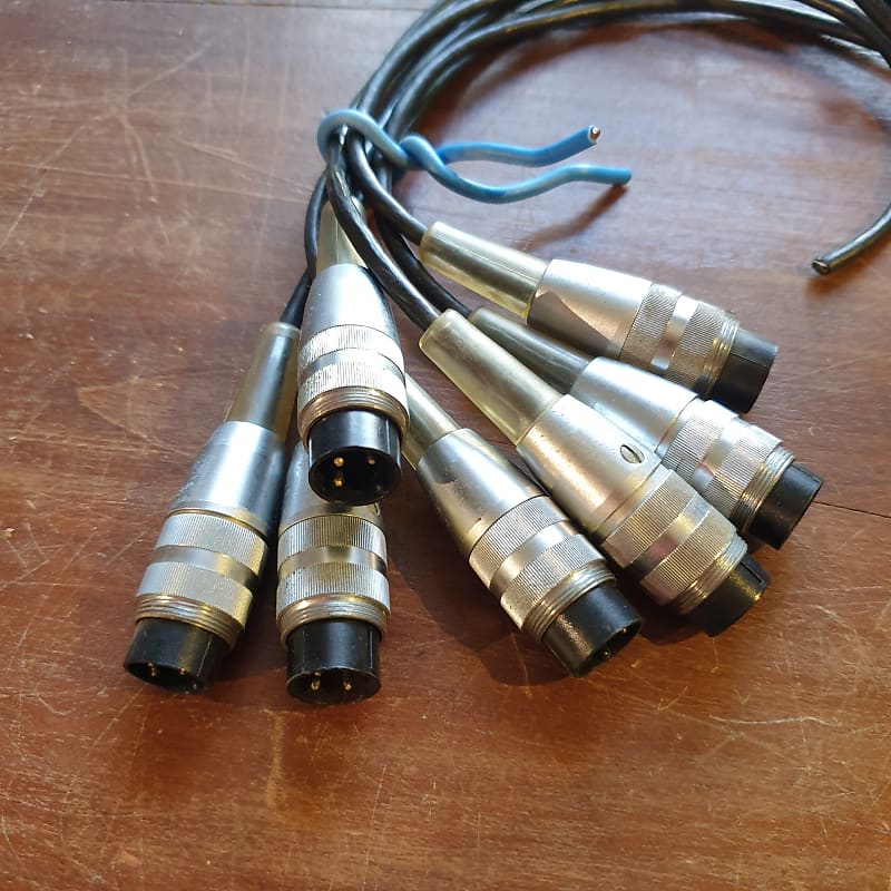 Klein Tuchel male 3 pin plugs - 6 units | Reverb