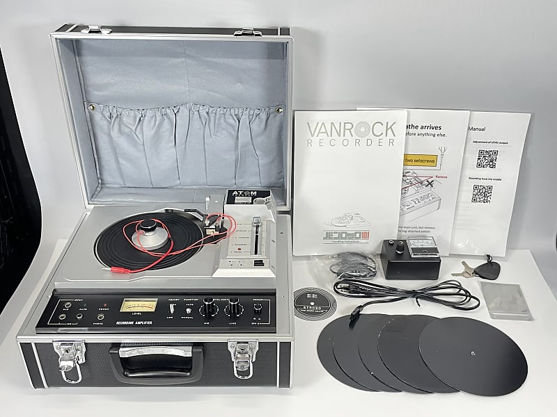 ATOM 7" Mono Vinyl cutting lathe, Record cutting machine | Reverb