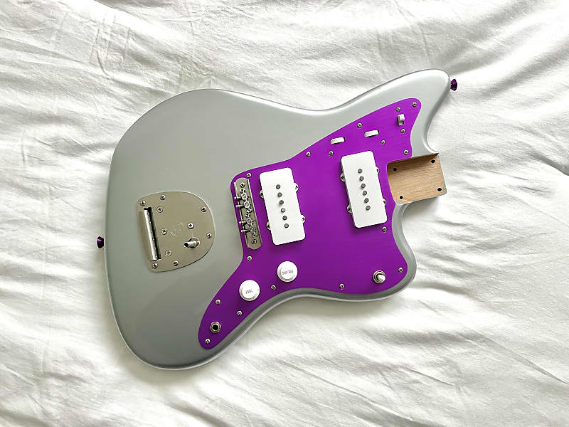 Loaded Jazzmaster Alder Body - Inca Silver - Kinman Fatmaster | Reverb