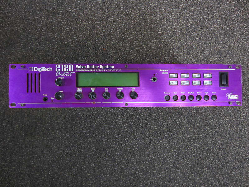 Digitech 2120 Artist Valve Guitar System For Parts Only | Reverb