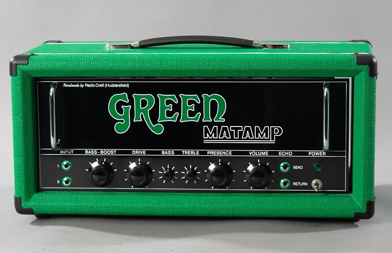 Matamp Green GT-120 Tube Guitar Head | Reverb