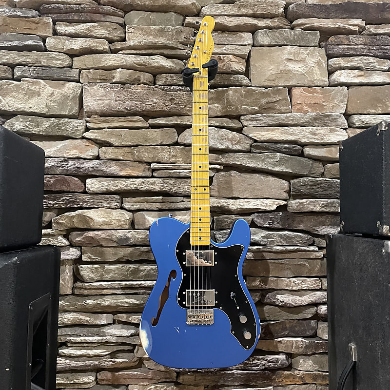 Nash T-72 Thinline - Lake Placid Blue w/ HSC | Reverb
