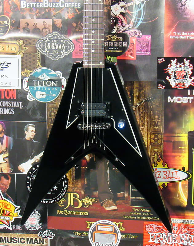 Greg Bennett by Samick - SV10LBK Flying V - Sylvia Roadster - | Reverb