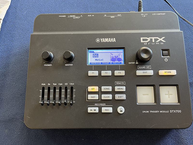 Yamaha DTX-700 Drum Module inc original box | Reverb UK