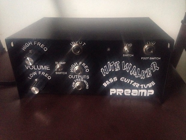 NewBassTone NiteWalker Bass Guitar Tube PreAmplifier PreAmp | Reverb