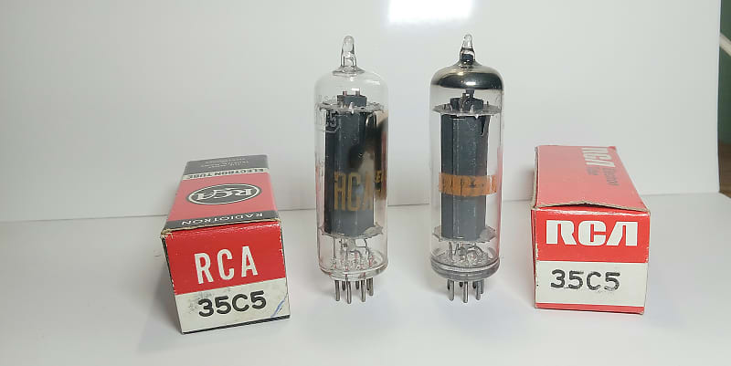 Pair of rca 35c5. Hickock 800 tested free shipping | Reverb