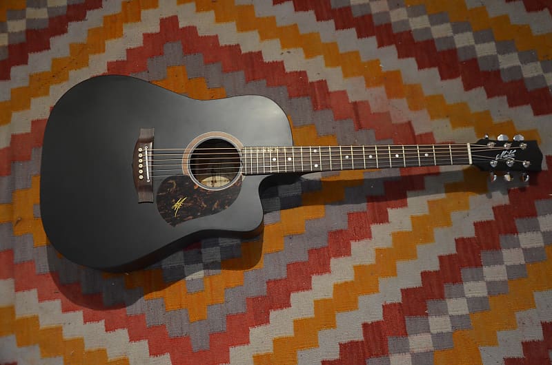 Maton SRS70C*Black rare guitar nice to play and sounds great | Reverb