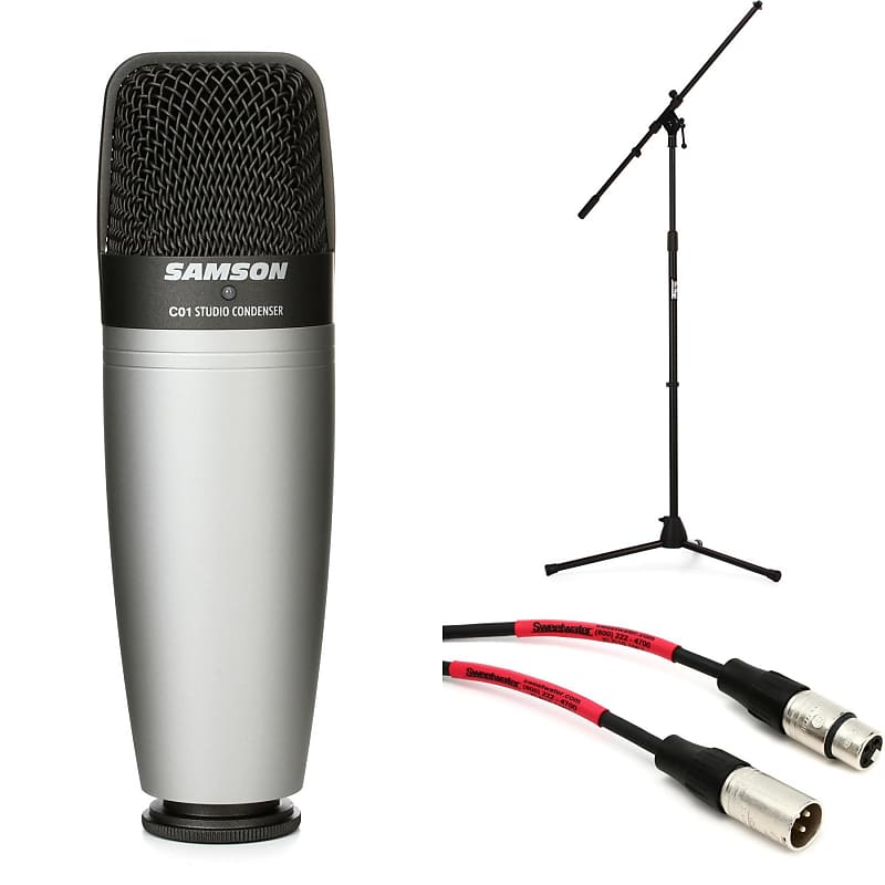 Samson C01 Large-diaphragm Condenser Microphone Bundle with | Reverb