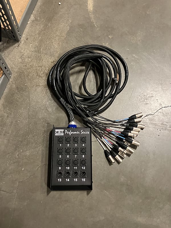 CBI Cables MC16 Channel Performer Series Snake 25' | Reverb