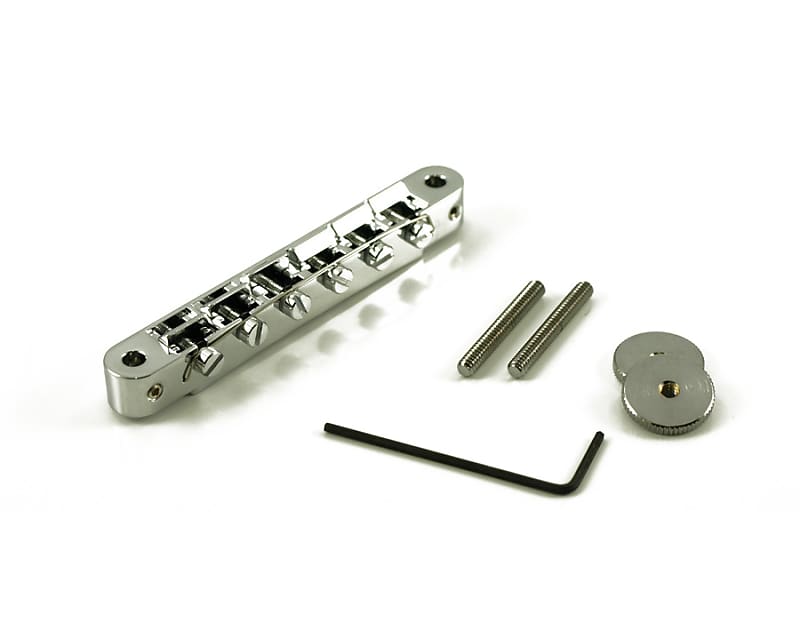 TonePros Tune-O-Matic Locking Bridge, AVR2 Chrome | Reverb