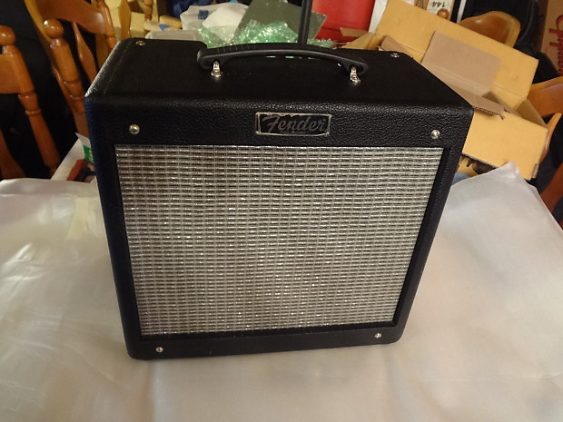 Fender Pro Junior with NOS Alnico Blue 10" and original | Reverb