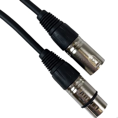 Gearlux 25-Foot 3-Pin Male-to-Female DMX Cable | Reverb