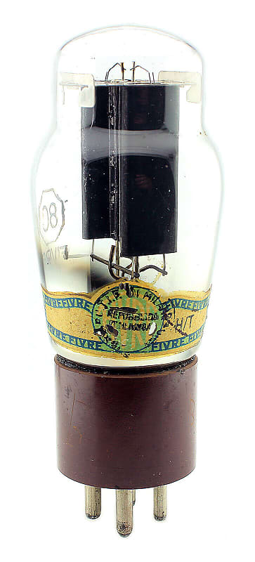 RARE VINTAGE FIVRE 80 UX280 BLUE LABEL FOIL GETTER RECTIFIER | Reverb