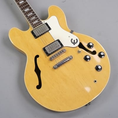 1984 Epiphone Riviera (Japan, Natural, HSC) | Reverb