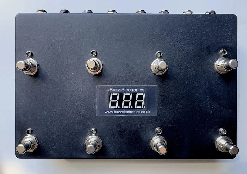 Buzz Electronics Programmable 8Ch Pedal Loop Switcher & | Reverb UK