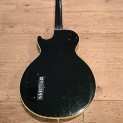 Burny RLC 1980's Black Beauty Les Paul Custom | Reverb