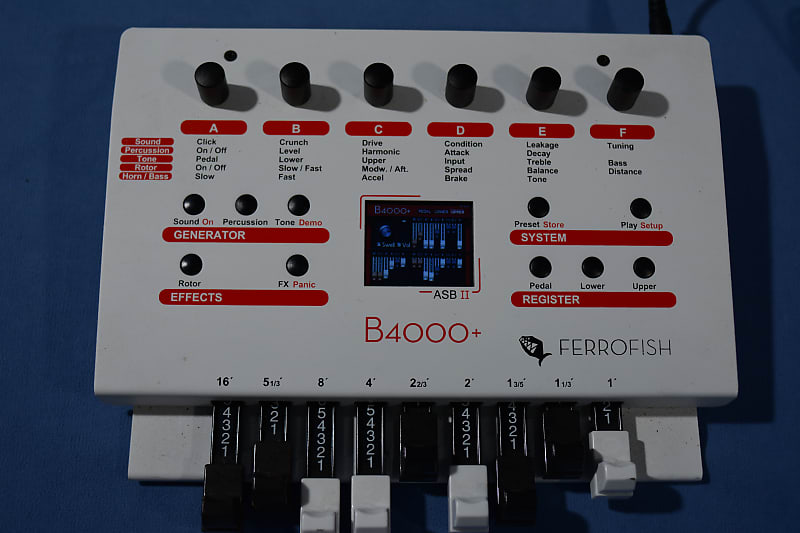 Ferrofish B4000+ 2018 - White | Reverb