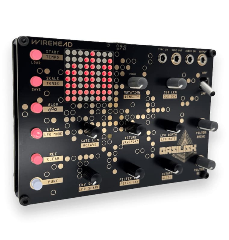 Wirehead Instruments Basilisk Generative Bassline Sequencer- | Reverb