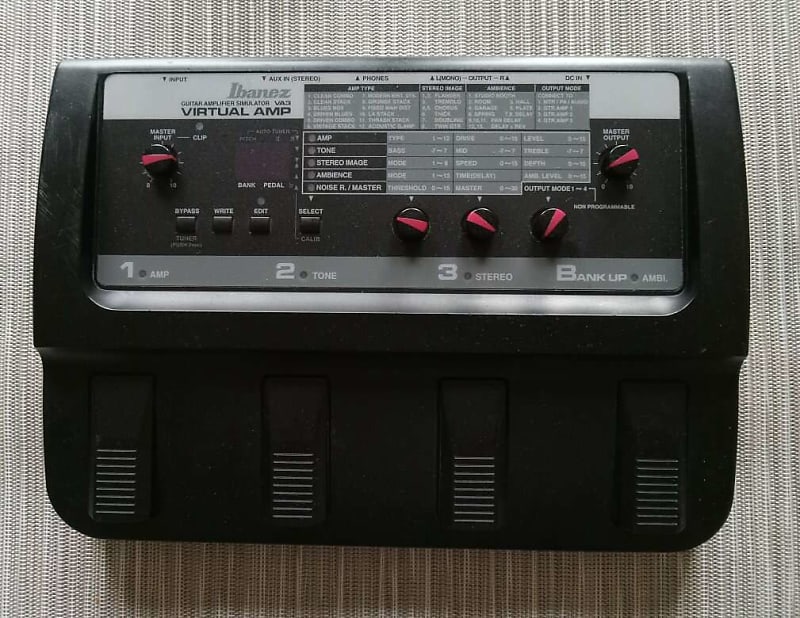 Ibanez VA3 Multi Effects/Virtual Amp Simulator | Reverb