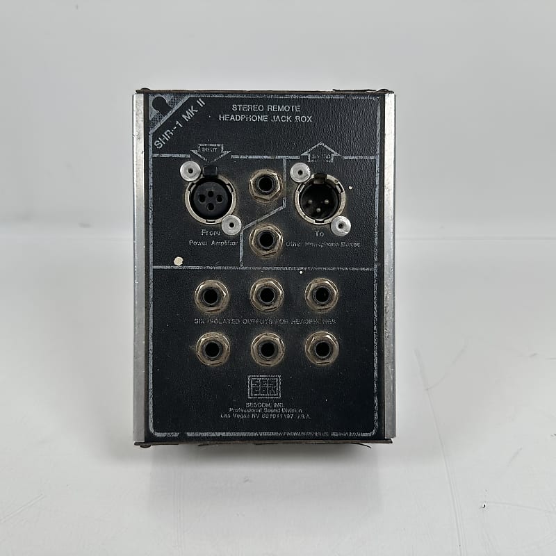 Sescom SHR-1 MK II Stereo Remote Headphone Jack Box | Reverb