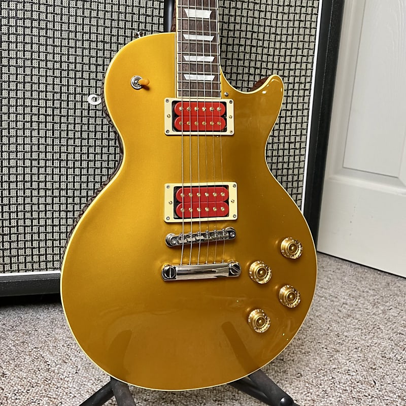 Rare Epiphone Elitist Les Paul Gold Top 2004 w/Mods & OHSC | Reverb