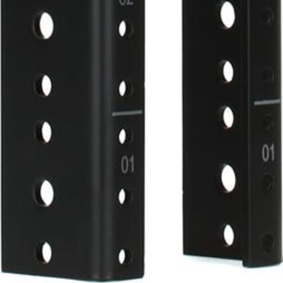 Gator GRW-RACKRAIL-12U Rack Rails - 12U Pair Bundle with | Reverb