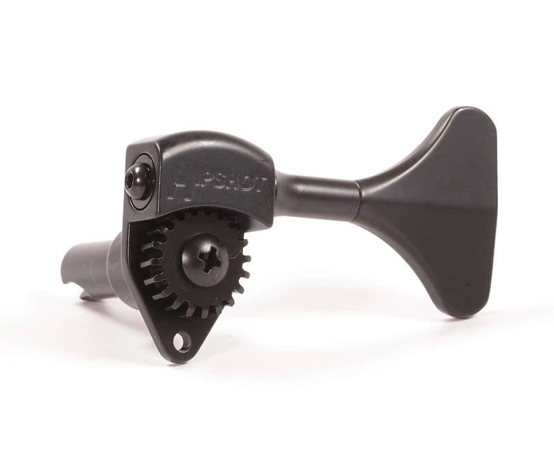 Hipshot Ultralite LIC Tuner HB6Y 3/8 Black - Single Bass | Reverb UK