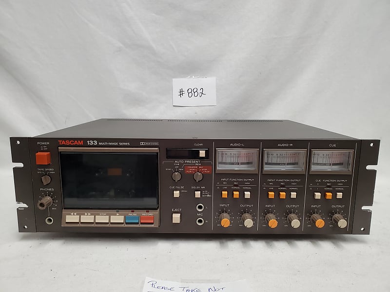 TASCAM 133 Multi Image Series 4 Track 3 Channel Vintage | Reverb