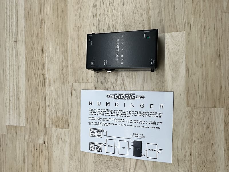 The GigRig Humdinger V2 2023 - Black | Reverb