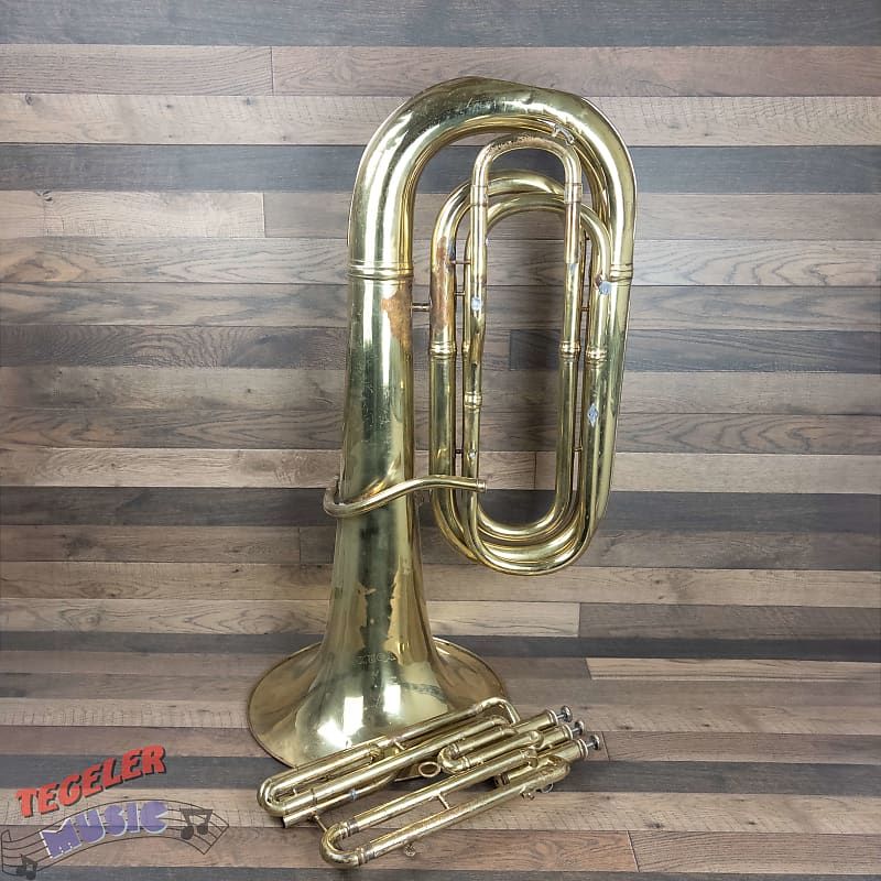 FOR PARTS OR REPAIR-York Tuba Unknown Model, Broken Welds, | Reverb