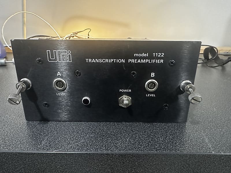 Vintage Urei 1122 Phono Transcription Pre Amp | Reverb