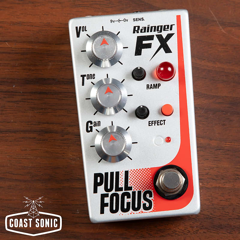Rainger FX Pull Focus high-gain analog distortion, reverb & | Reverb