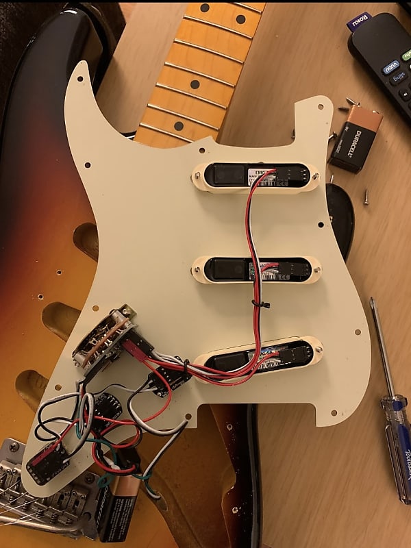 EMG SA loaded pickguard with SPC control EMG | Reverb