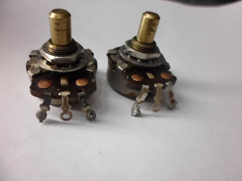 Fender Telecaster Precision Bass Pots 1960 | Reverb