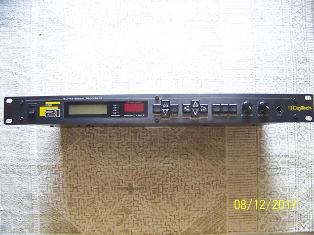 DigiTech GSP-21 Classic 80'S Rackmount Guitar Processor and | Reverb