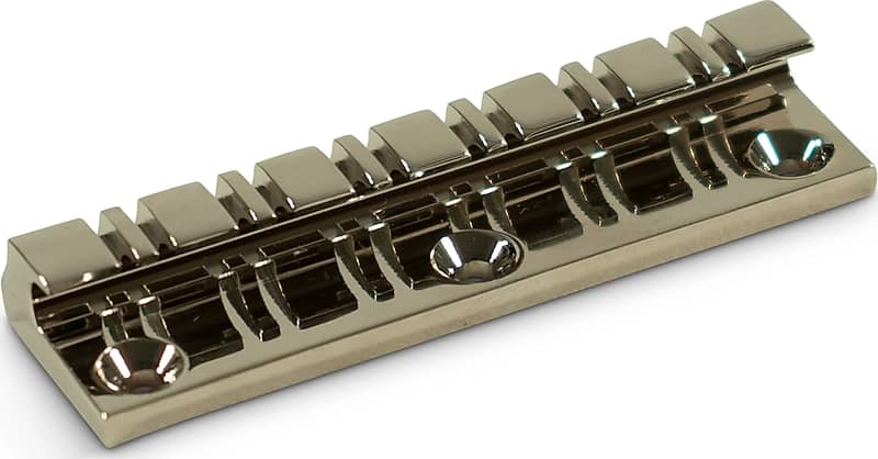WD Brass 12 String Flat Mount Tailpiece Nickel | Reverb