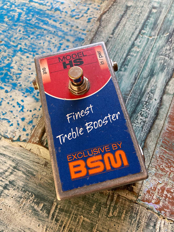 BSM Finest Treble Booster HS OC44 Transistor | Reverb