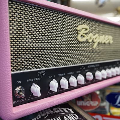 Bogner Ecstasy 50-watt Tube Head - Pink Tolex | Reverb