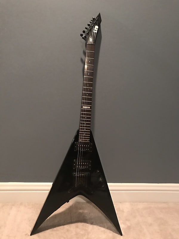 ESP LTD V100 Black | Reverb