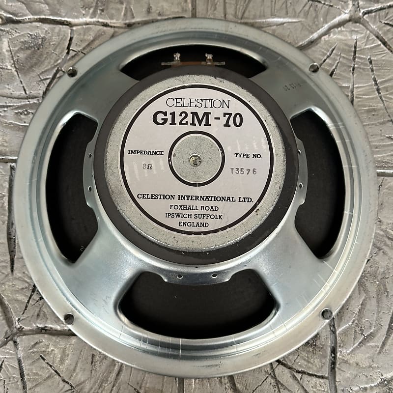 Celestion G12M-70 8-Ohm UK 12" Vintage Guitar Speaker England | Reverb