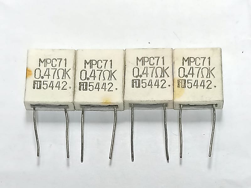 4 pieces FUKUSHIMA FUTABA ELECTRIC CO., LTD. MPC71 5W 10% | Reverb