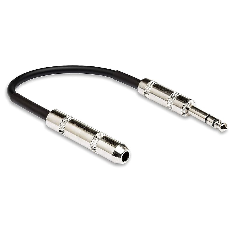 1/4" Trs To 1/4" Tsf Insert Direct-Out Adaptor Cable, 6 Inch | Reverb